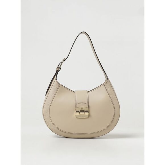 Furla | Bags | Furla Shoulder Bag Woman Beige | Poshmark